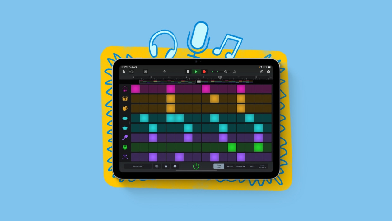 Lay Down a Beat - Apple Education Community