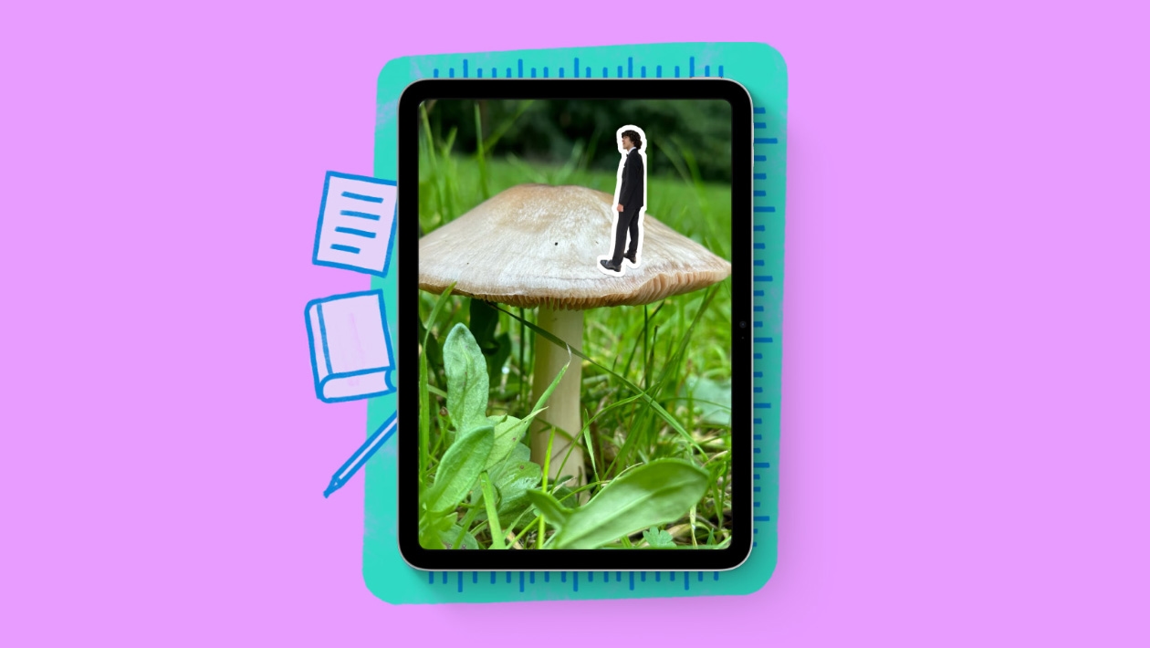 Crea un collage con stickers - Apple Education Community