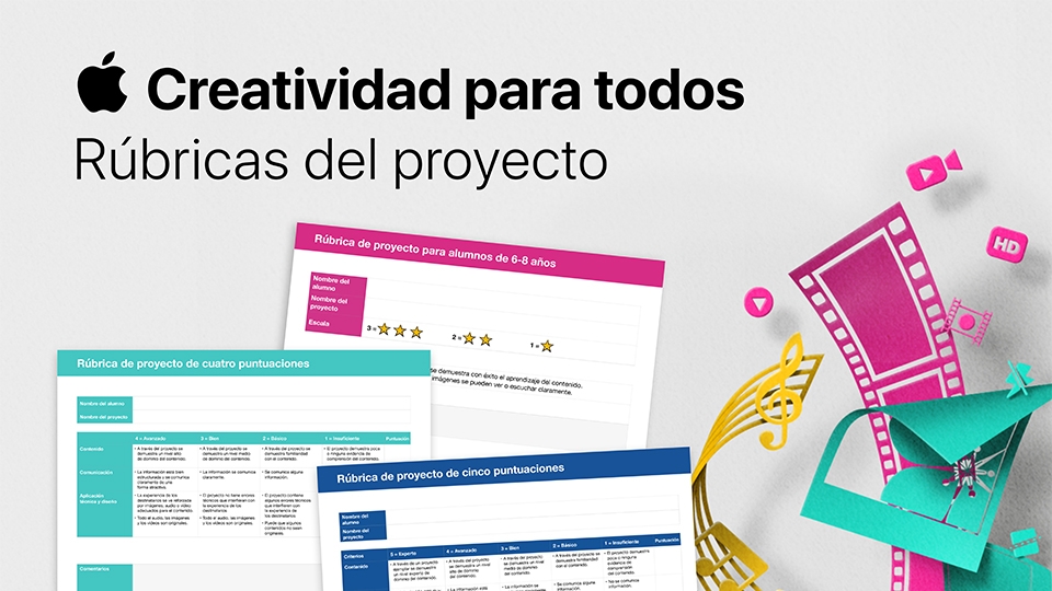 Descripción de «Creatividad para todos» - Apple Education Community