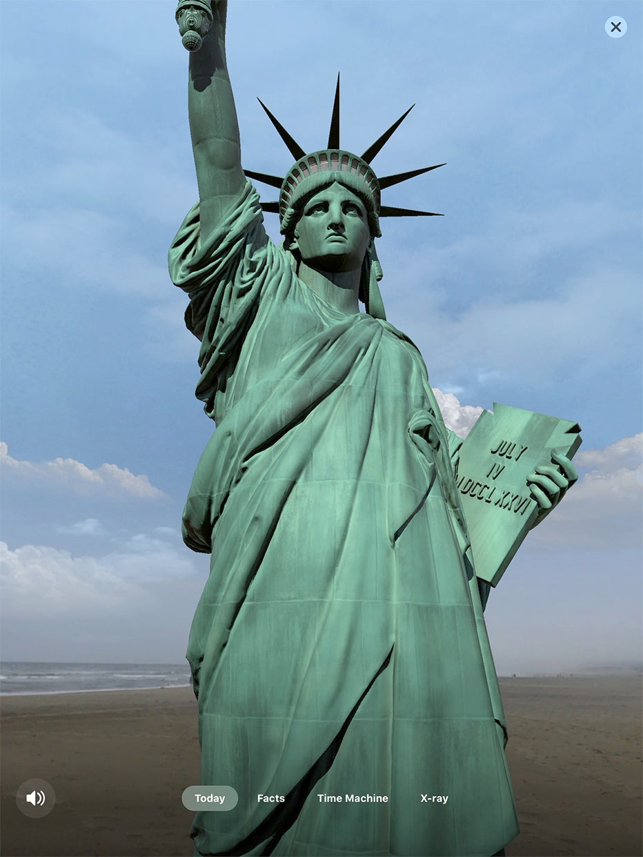 AR: Statue of Liberty - Apple Education Community